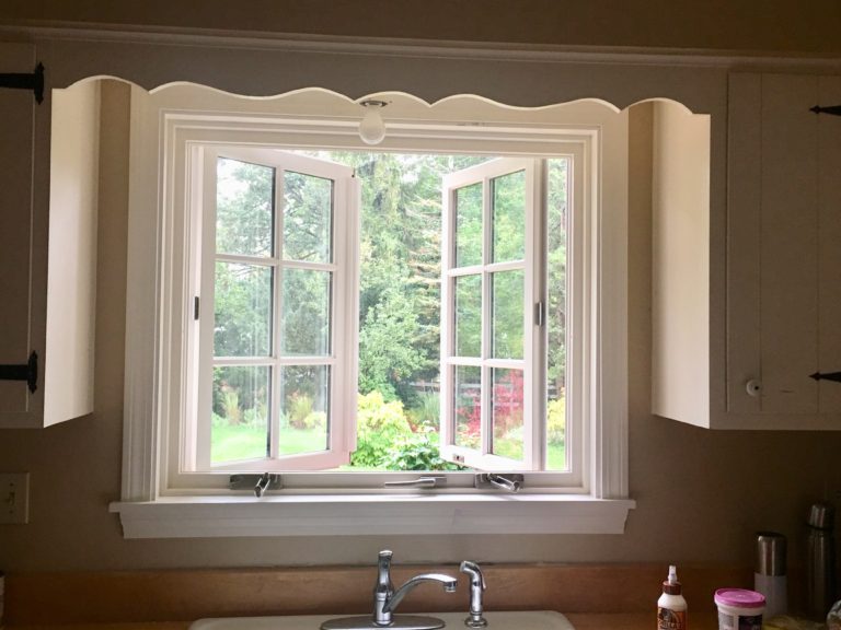 Marvin French Casement Windows with SDL Grilles installed in Wheaton ...